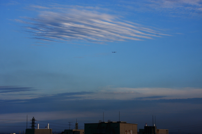波状雲 巻積雲 日々の風景