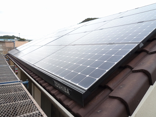 見積書公開 : RS太陽光発電所 東芝製4.8kW（240W×20）