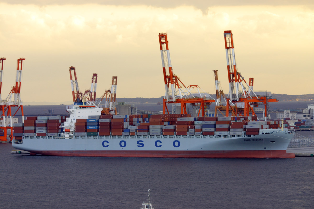 COSCO "COSCO YOKOHAMA" : SHIP PHOTO