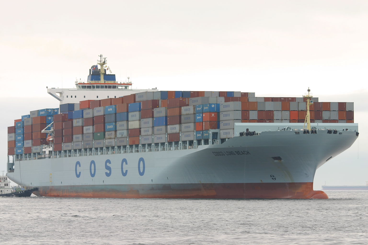 COSCO "COSCO LONG BEACH" : SHIP PHOTO