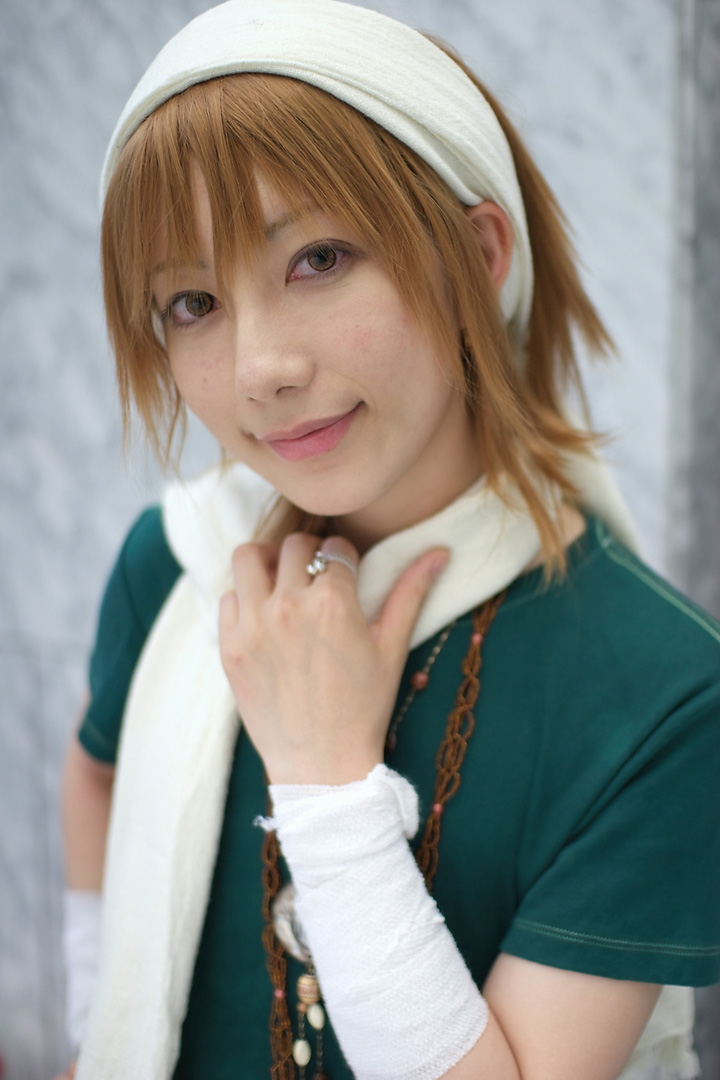 Safebooru - beads cosplay hairband houx kiri kosuke scarf sugar sugar ...