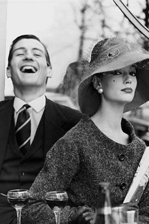 【御洒落】 Regina Relangに学ぶエレガンス : 放蕩娘の縞々ストッキング β