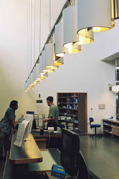 ヘルシンキ工大 図書館 Library of the H.I.T. (1964~70) A.AALTO / Otaniemi Finland ...