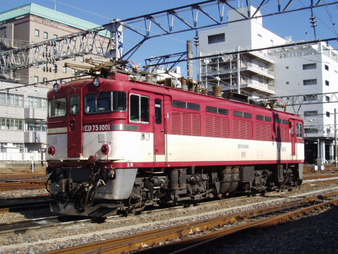 JR貨物更新色ED75-1001 : 南部蒸気のブログ