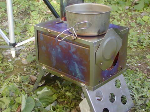 Titanium Goat / Vortex Titanium Stove : 山より道具
