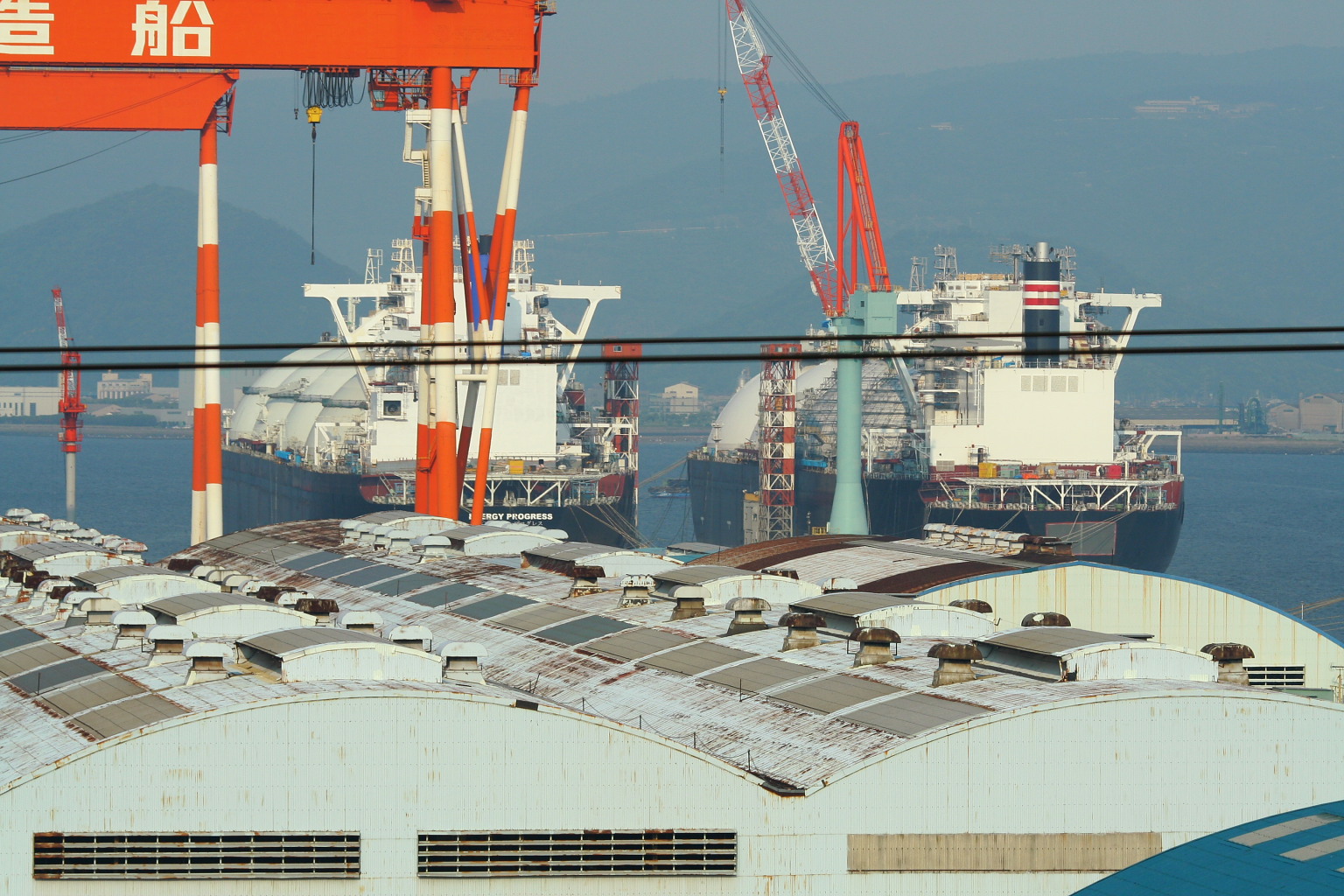 東京LNGタンカー "ENERGY PROGRESS" : SHIP PHOTO