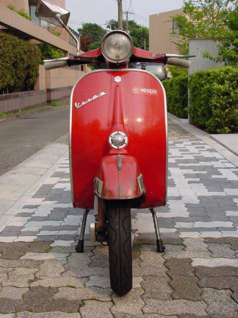 愛車紹介 『 Vespa 90 racer 』 の巻 : ☆ ガソリンは いつも 空っぽだけど... ～♪