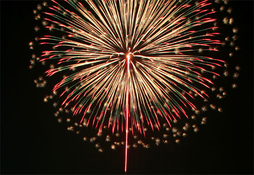 もう一度、花火写真にトライ！ : wagayaの生活ノート