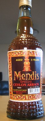 ほんのりと蜜の香り@Mendis Special Caylon Arrack : Mangiare Felice 食べて飲んで幸せ