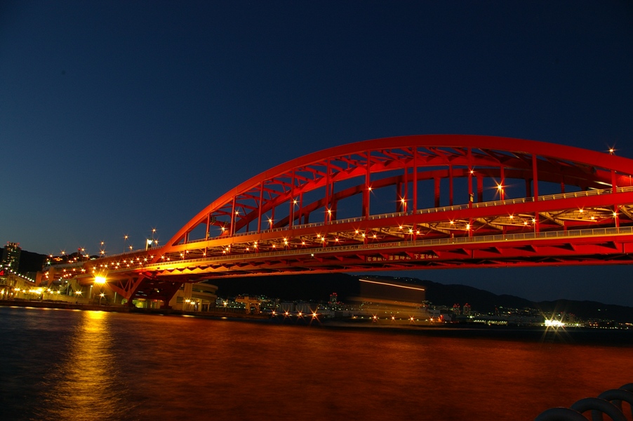 赤い橋 : 風景＆夜景フォト