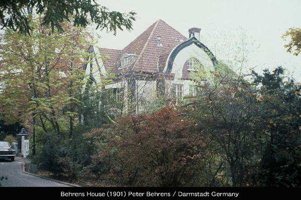 3-ベーレンス邸 Behrens House (1901) Peter Behrens / Darmstadt Germany No.1/5 ...
