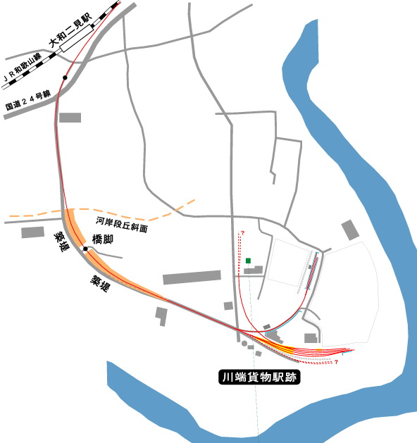 川端貨物駅跡 (2007.1.3) : ━ 奈 良 の 廃 景 ━