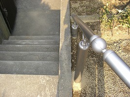 手すり : 大工さんが木造住宅作ってるよ。