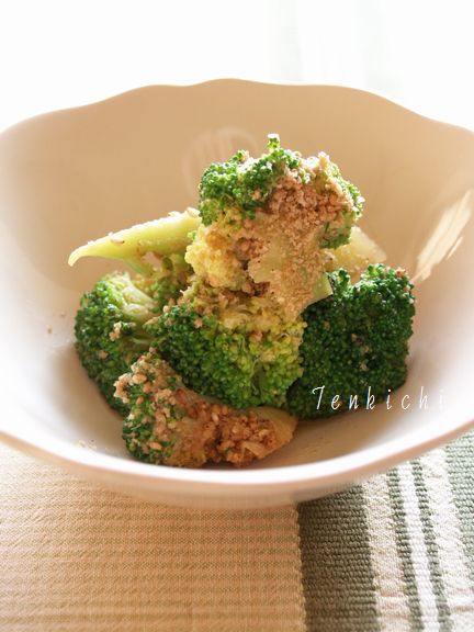 ブロッコリーのナムル : 母ちゃんちのご飯