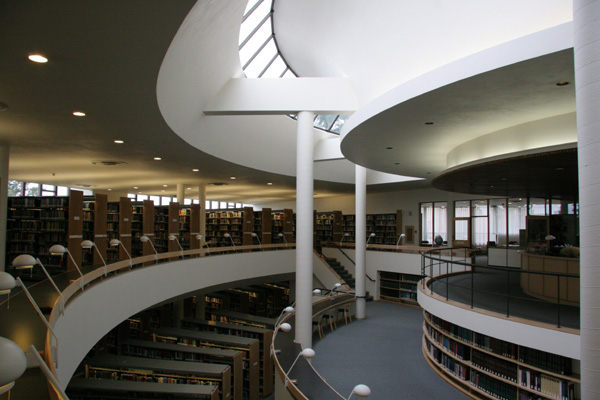 Mt Angel 修道院図書館 Mt Angel Abbey Library (1965~70) A. AALTO / St ...