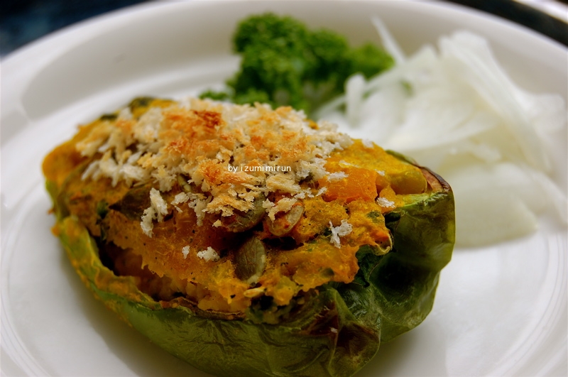 揚げずにサクッ☆南瓜コロッケ : vege dining 野菜のごはん