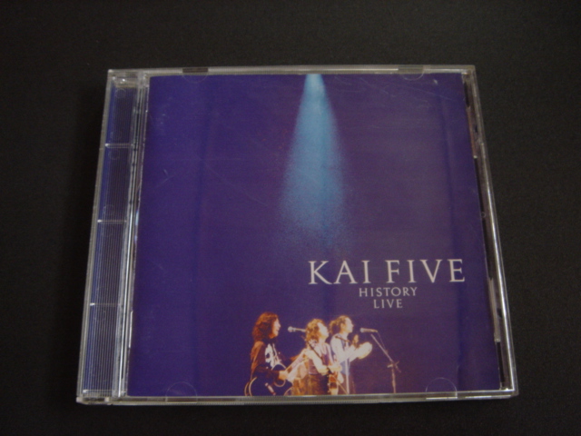 KAI FIVE /アルバム「HISTORY LIVE」 : ★yatchi ＆ SEAMUS★ DISCOGRAPHY