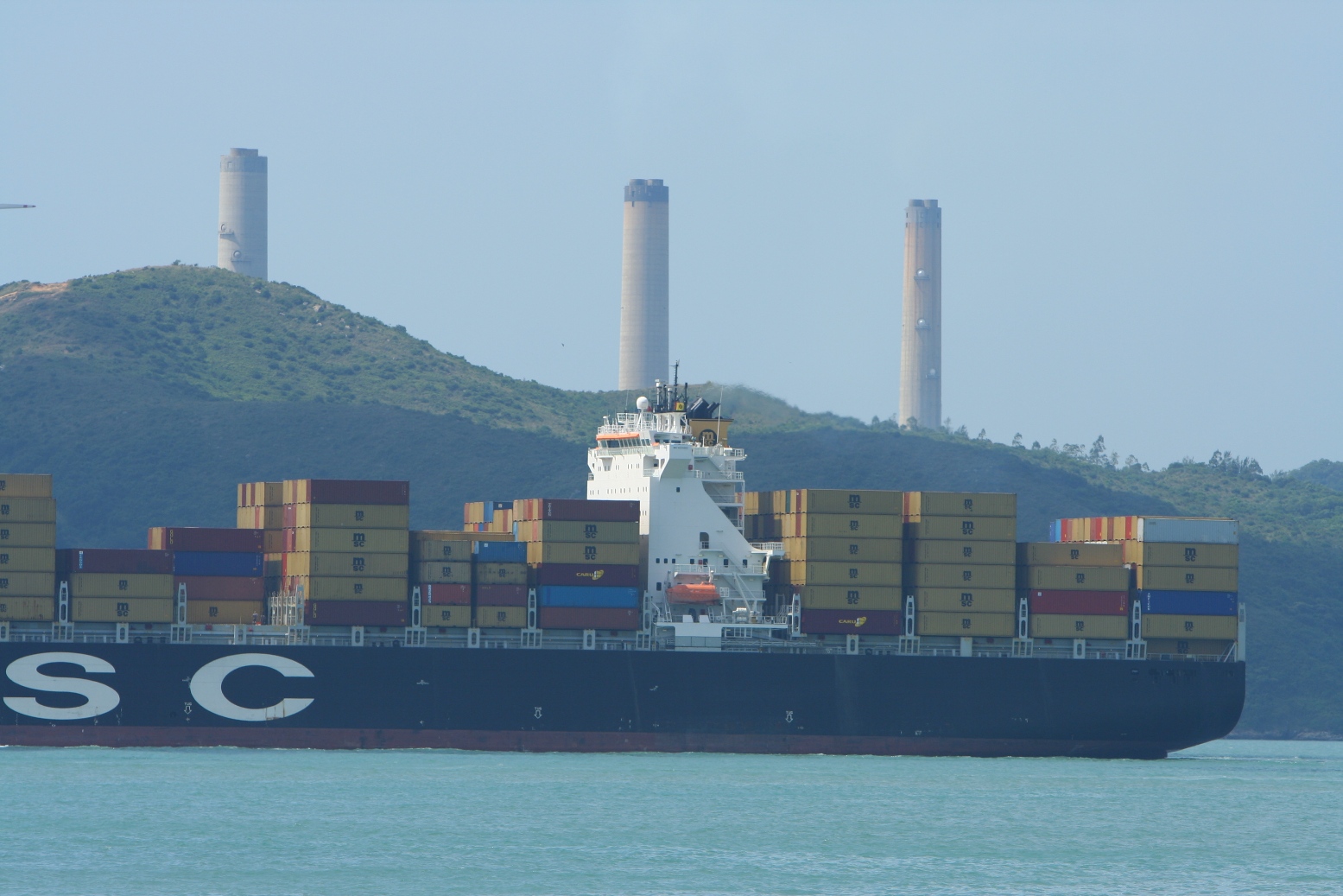 "MSC LAURA" : 造船・船舶の画像