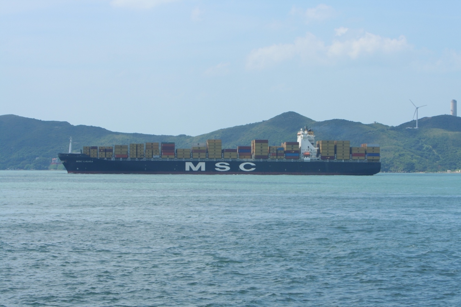"MSC LAURA" : 造船・船舶の画像