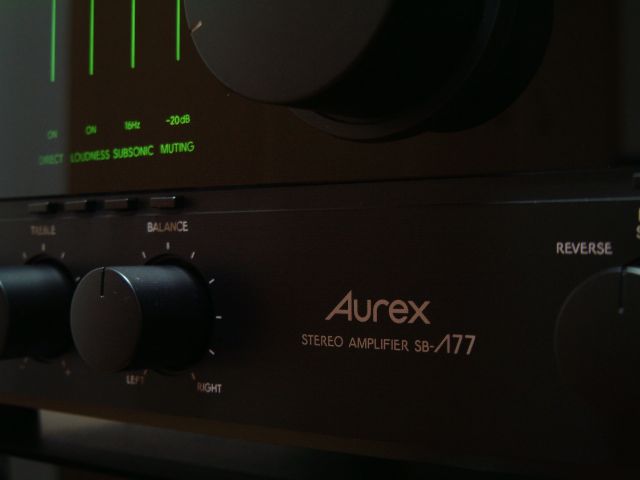 Aurex SB-Λ77 SB-Λ77C / CLEAN DRIVE : YAMAHA NS-1000M