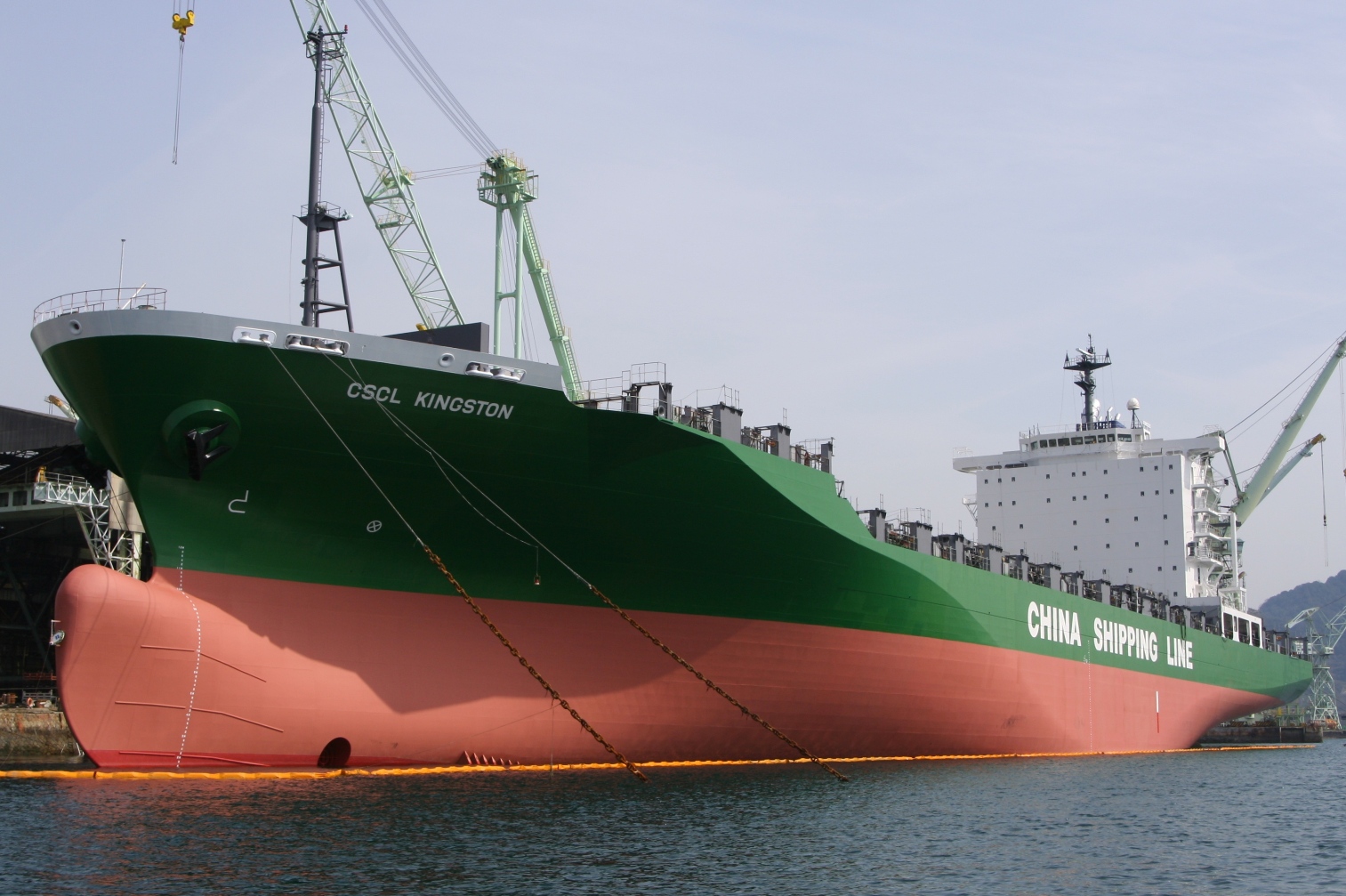 "CSCL KINGSTON" : 造船・船舶の画像