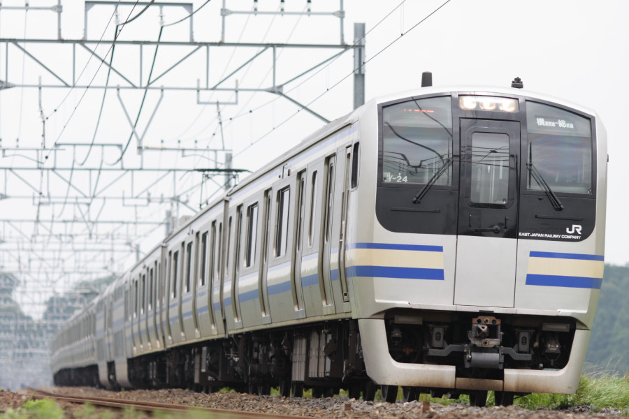 2008 7 1 総武快速線E217系 Y-24編成 : Kudocf4rの鉄道写真とカメラの部屋
