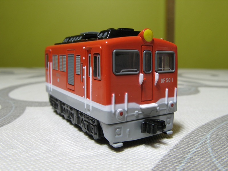 鉄道チョロQ（JR四国DF50 1号機 "朱色"） : ちっちゃいもん倶楽部