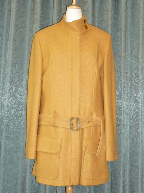 barbara nobler【バーバラ ノーブラー】ウールツイードスタンドカラーハーフコート : Higashi CLOTHIER MADE ...