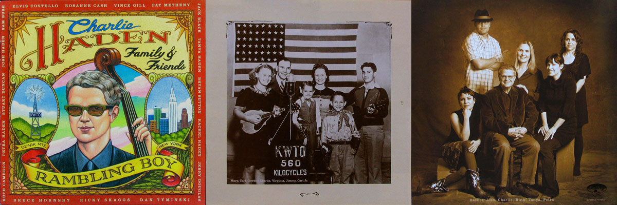 チャーリー坊のヨーデル（Charlie Haden Family & Friends / RAMBLING BOY) : swingin ...