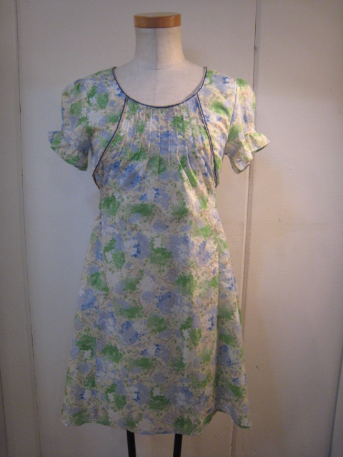 2－893 smork 小花柄 OP : dimanche ディマンシュ NEWS BLOG 最新ニュースはこちらのブログで！