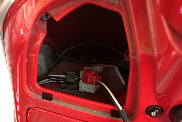 電源をとってみる : La nuova vespa?