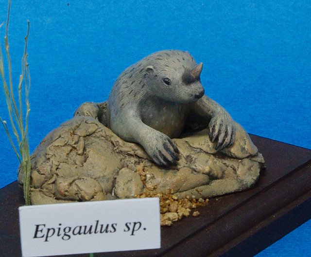 藤森英二「エピガウルス」 : Tokugawa-Fujimori 古生物模型展示室