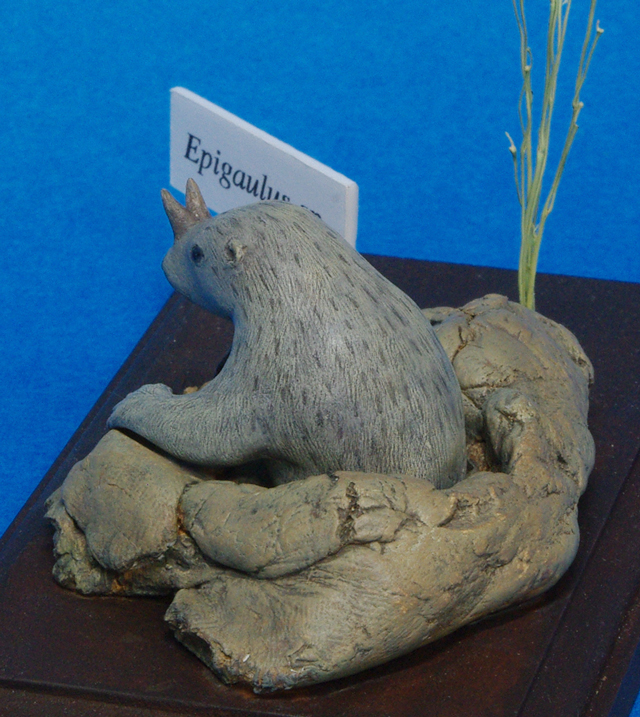 藤森英二「エピガウルス」 : Tokugawa-Fujimori 古生物模型展示室