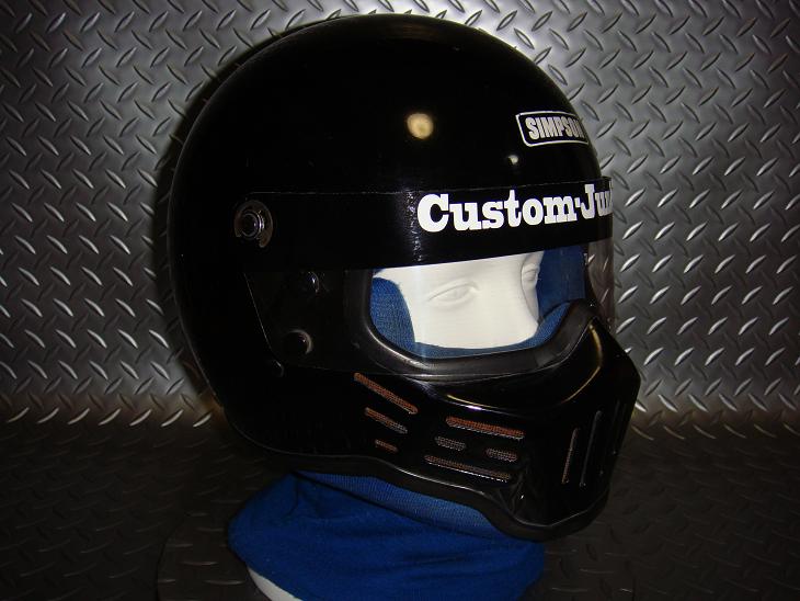 SIMPSON HELMET 70's RX-1 : Custom-Junkie