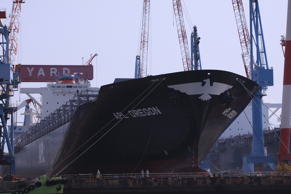 "APL OREGON" : 造船・船舶の画像