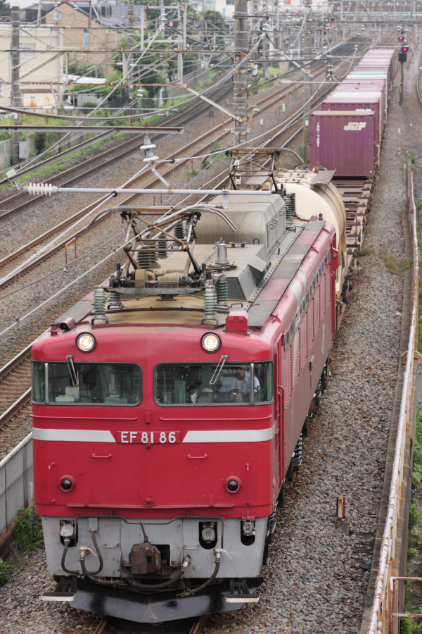 2009 8 4 EF8186 75レ : Kudocf4rの鉄道写真とカメラの部屋