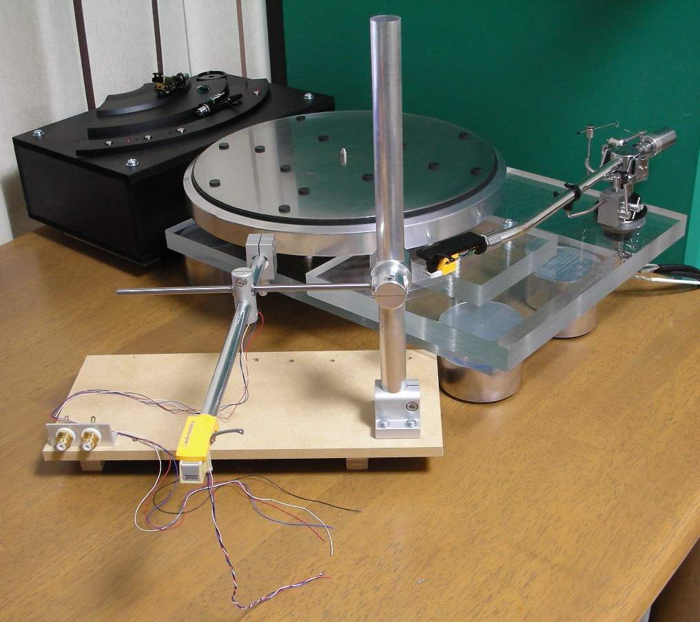 DIY Linear Tracking Tonearm (6) : 幸せの黄色いホーン資料室