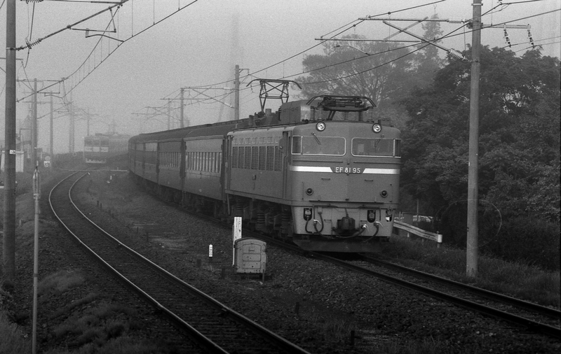 1983年5月 EF8195が普通のカマだった頃 : 急行越前の鉄の話