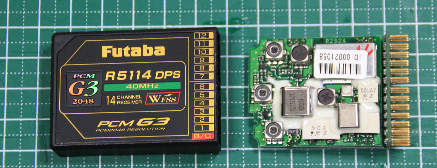 20091224 Futaba R5114DPS PCM G3 Receiver : RCグライダー 自然の偉大な力 サーマルに乗って ON THE SKY