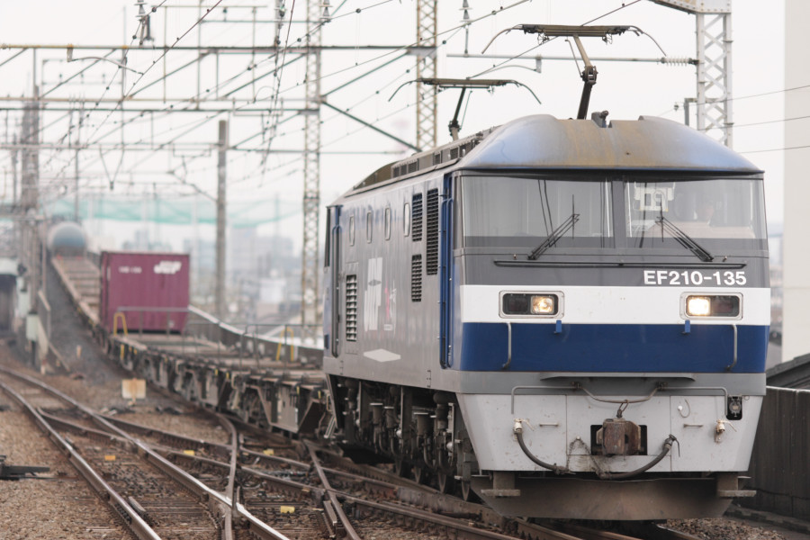 2010 1 11 EF210-135 5584レ : Kudocf4rの鉄道写真とカメラの部屋