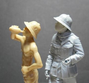 Tamiya 35305-X&Y [シュタイヤーのドイツ・アフリカ軍団兵士] : 模型慕情