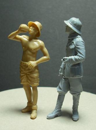 Tamiya 35305-X&Y [シュタイヤーのドイツ・アフリカ軍団兵士] : 模型慕情