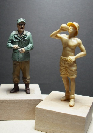 Tamiya 35305-X&Y [シュタイヤーのドイツ・アフリカ軍団兵士] : 模型慕情