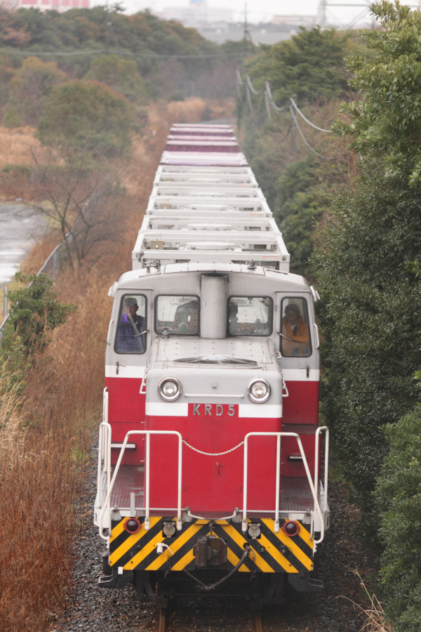 2010 2 18 鹿島臨海鉄道 KRD5 エチレン輸送不定期列車 : Kudocf4rの鉄道写真とカメラの部屋
