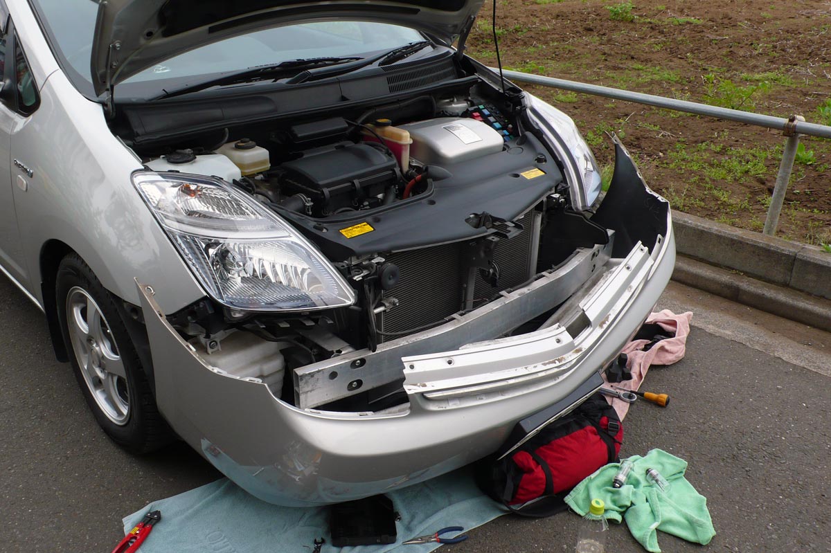 プリウス大破 : D-sukeもの申す