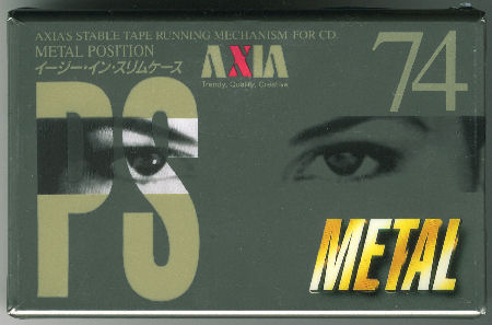 AXIA PS METAL : カセットテープ収蔵品展示館