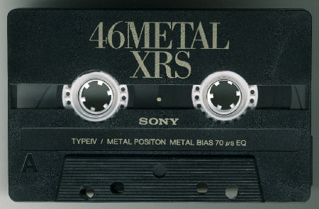 SONY METAL XRS : カセットテープ収蔵品展示館