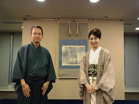 柿傳の茶の湯同行会で炉開きのお茶会 : 八巻多鶴子が贈る 華麗なるジュエリー・デイズ