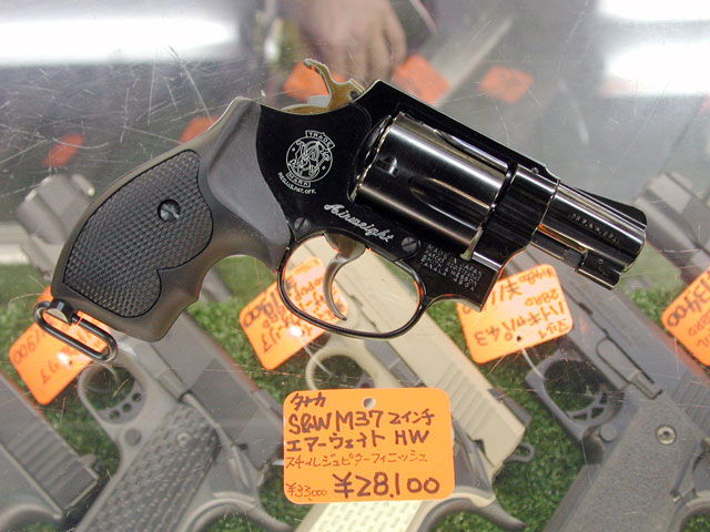 タナカ ガスガン ジュピターフィニッシュ S&W M37 2 タナカ ガスガン ジュピターフィニッシュ S&W M37 2