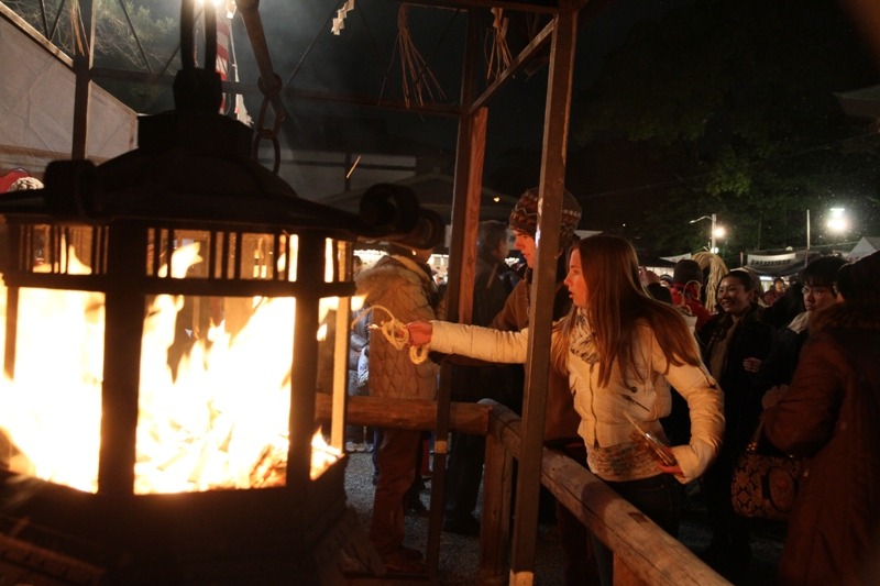 京の年末風景 －をけら詣り－ : MEMORY OF KYOTOLIFE